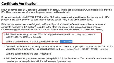 Ssl Certificate Problem Self Signed Certificate