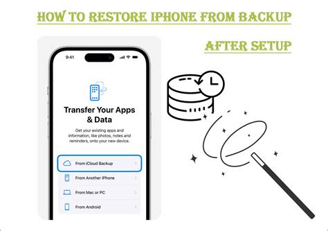 How To Restore Iphone From Backup After Setup 3 Easy Ways
