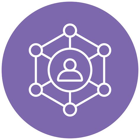 Business Networking Icon Style 9482144 Vector Art At Vecteezy