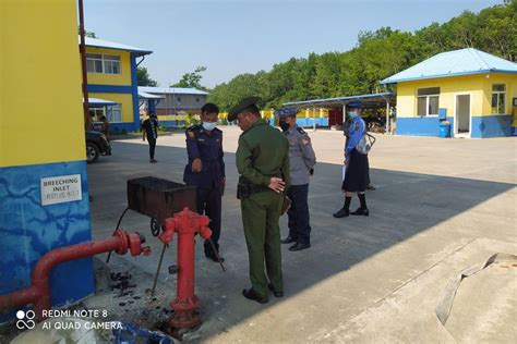 သံဖြူဇရပ် မြို့နယ်အတွင်းရှိ စက်ရုံများအား မီးဘေးအန္တရာယ် ကြိုတင်ကာကွယ်ရေး ကွင်းဆင်းစစ်ဆေး