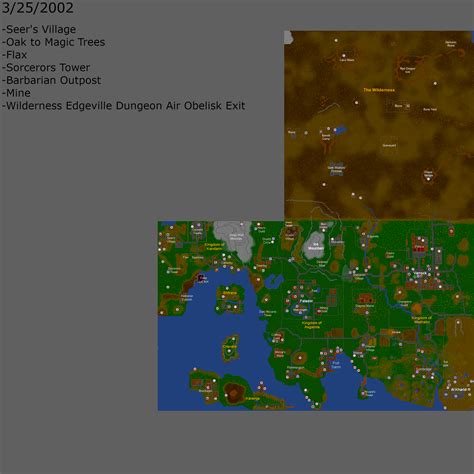 Every Runescape World Map Of 2002 Rrunescape