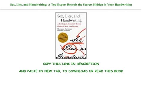 [ebook] Reading Sex Lies And Handwriting A Top Expert Reveals The