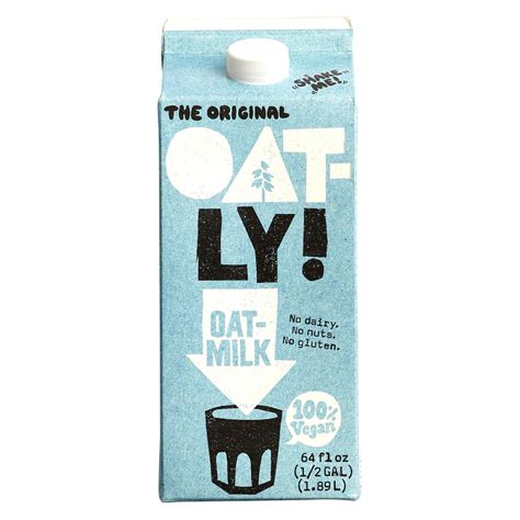 Oatly! Full Fat Oat Milk 64oz - Delivered In As Fast As 15 Minutes ...