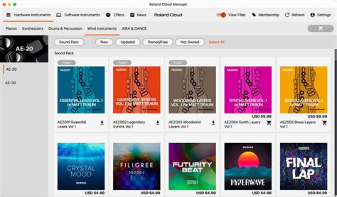 Roland Roland Cloud Manager Management Software
