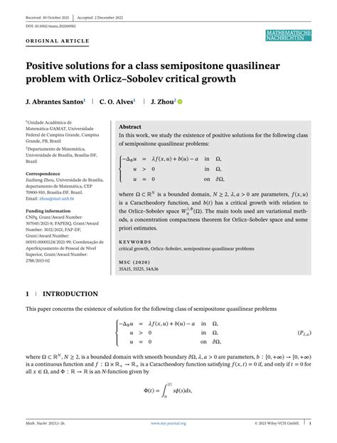 Positive Solutions For A Class Semipositone Quasilinear Problem With