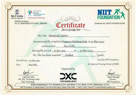 Prahlad Yadav On Linkedin Niitfoundation Dxctechnology