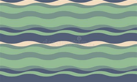 Serene Abstract Wave Pattern In Calming Greens And Blues Perfect For Backgrounds Website