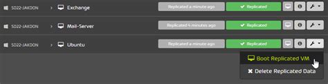 How Can I Boot A Replicated Vm Hornetsecurity Knowledgebase