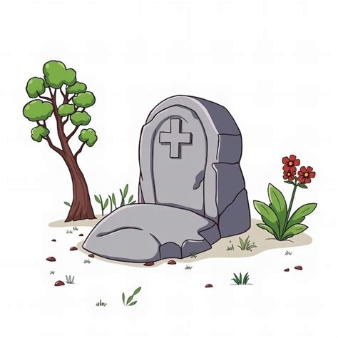 Images De Tombe Dessin Freepik