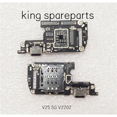 Jual Flexibel Fleksibel Tc Cas Charger Mic Con Konektor Sim Vivo V G V Original Shopee