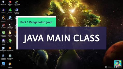 Part 1 Belajar Java Main Class Pemula Dengan Netbeans Youtube