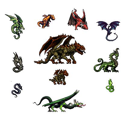 RPG Enemies Dragons OpenGameArt Org
