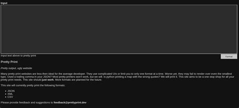 On My Developer Focused Web Tool Website Of Curtis