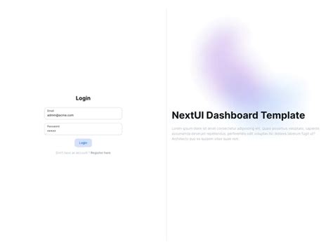 React Dashboard React Templates And Themes