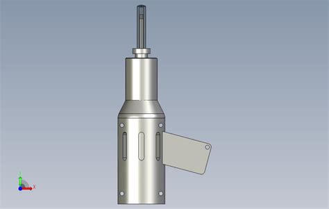 电动无针注射器 模型图纸下载 懒石网