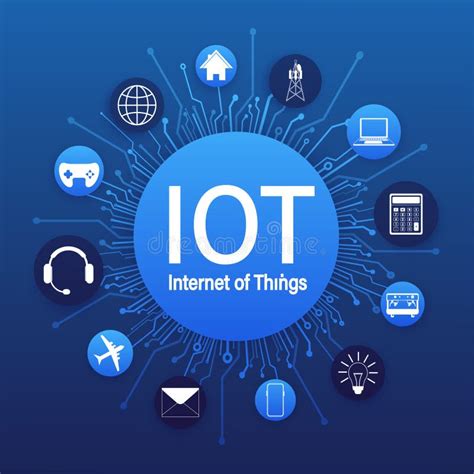Iot Internet Of Things Devices And Connectivity Concepts On A Network Spider Web Of Network
