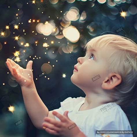 Ai创作图宝贝萤火虫 许愿儿童 童年的愿望 神奇的小孩 梦幻童年 闪光的小孩 星星点灯男孩 童星闪耀 小孩的梦想 小童星 施展魔法 奇妙奇迹 小孩光晕 星童 儿童成长梦想 昵图网