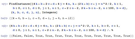Equation Solving Why Does Findinstance Find A Wrong Instance To This