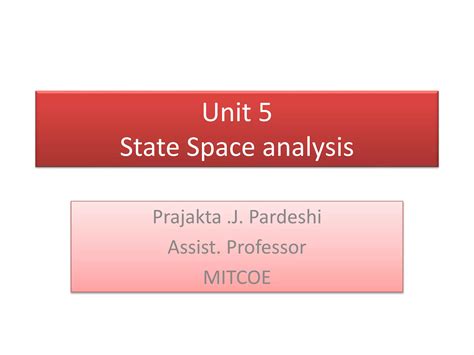 state space analysis shortcut rules control systems ppt
