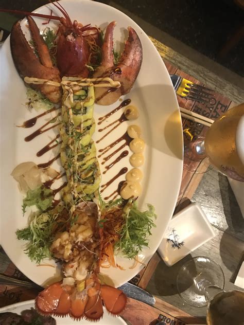 Full Lobster Sushi Roll Rfoodporn