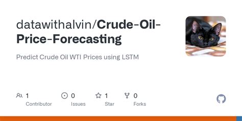 GitHub Datawithalvin Crude Oil Price Forecasting Predict Crude Oil WTI Futures Using LSTM