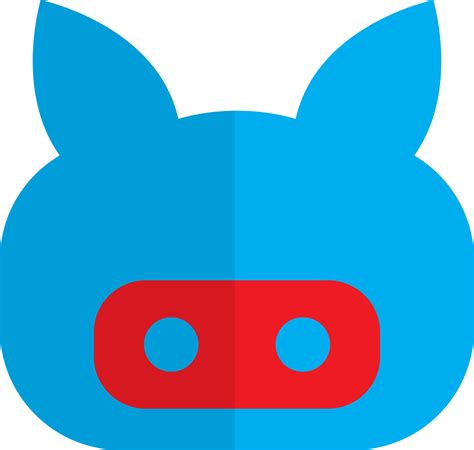 Flat Style Red And Blue Github Vector Art At Vecteezy