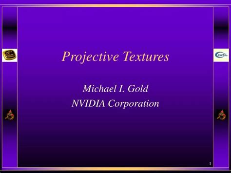 Ppt Projective Textures Powerpoint Presentation Free Download Id 6875232