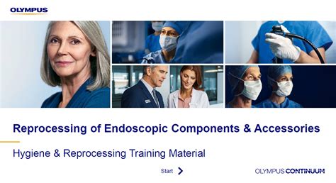 Reprocessing Of Endoscopic Components And Accessories Olympus