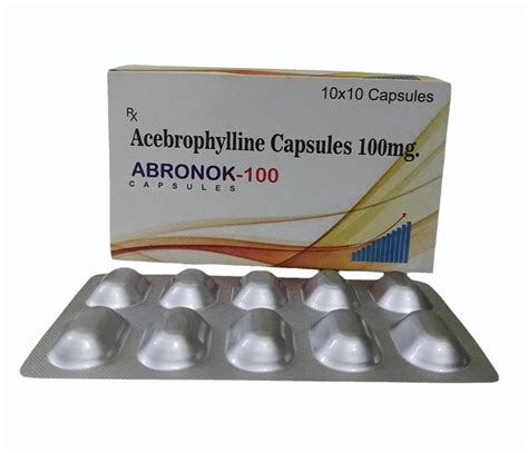 100 Mg Acebrophylline Capsules At ₹ 1300 Box Cebro In Lucknow Id 2852588591033