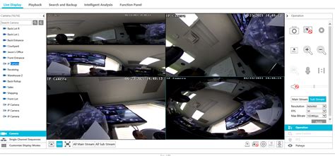 Titanium IPC Adding TVT Fisheye Camera As Different Views Using RTSP Custom Protocols WEB GUI