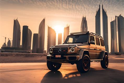 Premium Photo Mercedes Gwagon At Dubai