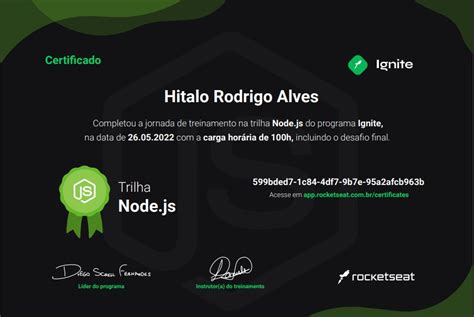 Nodejs Docker Rocketseat Backend Hitalo Alves