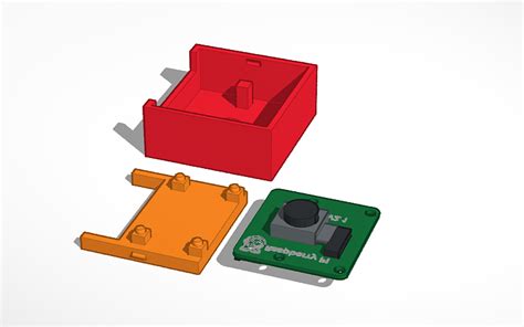 3d Design Raspberry Pi Camera V2 Tinkercad