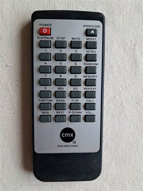 Дистанционно за аудио системи Cmx Части Аксесоари Стара Загора Работещо оригинално д