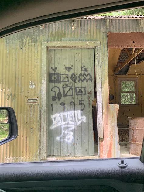 Please Help Decipher Code Found In A State Park R Vagabond