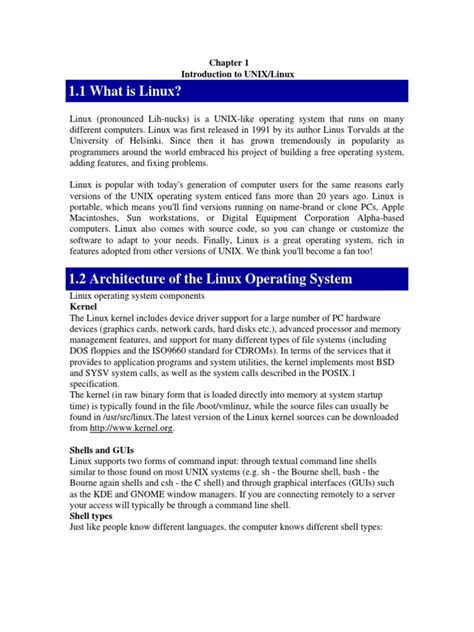 Ulp Final Pdf Linux Operating System