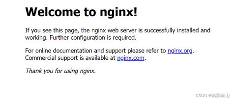 Docker使用 Docker部署安装Nginx