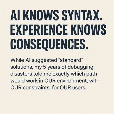 How Ai And Experience Combined To Solve A Complex Problem Vaibhav