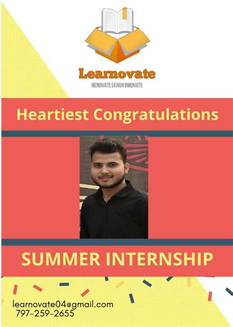 Aakarshan Mishra On Linkedin Lockdownperiod Internship Internshala Learnovate Summerinterns