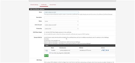 haproxy acme cert issues r pfsense