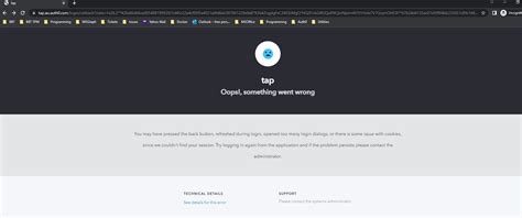 Error Encountered When Pressing Back Button Auth0 Community