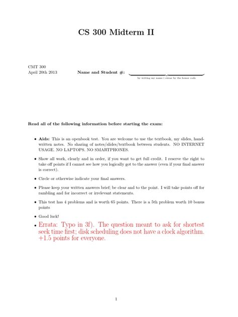 Modern Operating Systems Midterm Exam Solutions Spring 2013 Pdf