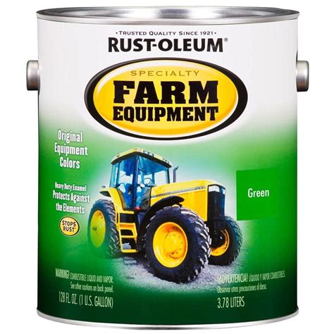 Rust Oleum Specialty 1 Gal John Deere Green Gloss Farm Equipment Paint