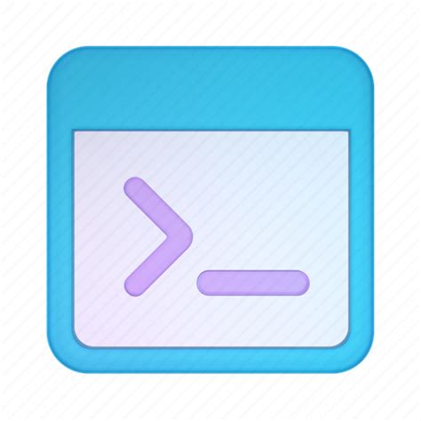 Cmd Window Code Command Terminal Rendering 3d Model Icon Download On Iconfinder