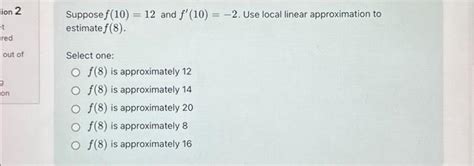 solved ion 2 et red out of g on supposef 10 12 and