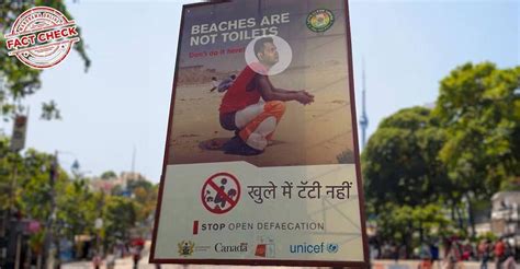 Truth Behind Canadas Campaign Against Public Defecation Targeting Indians