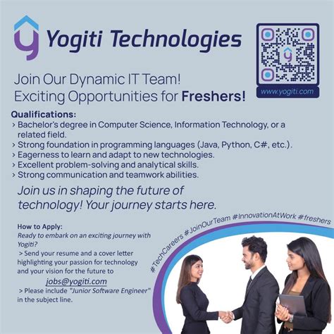Yogiti Freshers Techcareers Qa Qe Softwaretestengineers Yogiti