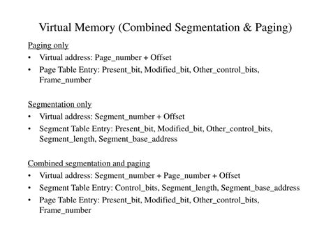 Ppt Virtual Memory Chapter 8 Powerpoint Presentation Free Download Id9517315