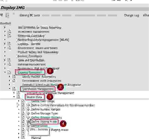 Define Picking Area In Sap