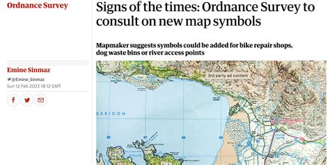 Ordnance Survey Map Symbols